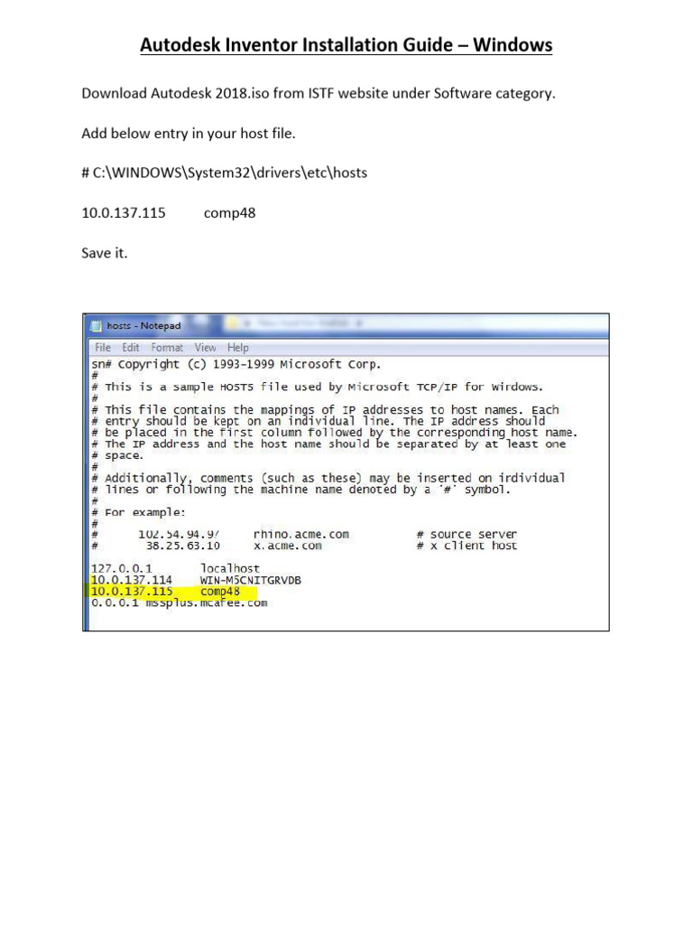 Autodesk Inventor Installation Guide - Win | PDF | Computers
