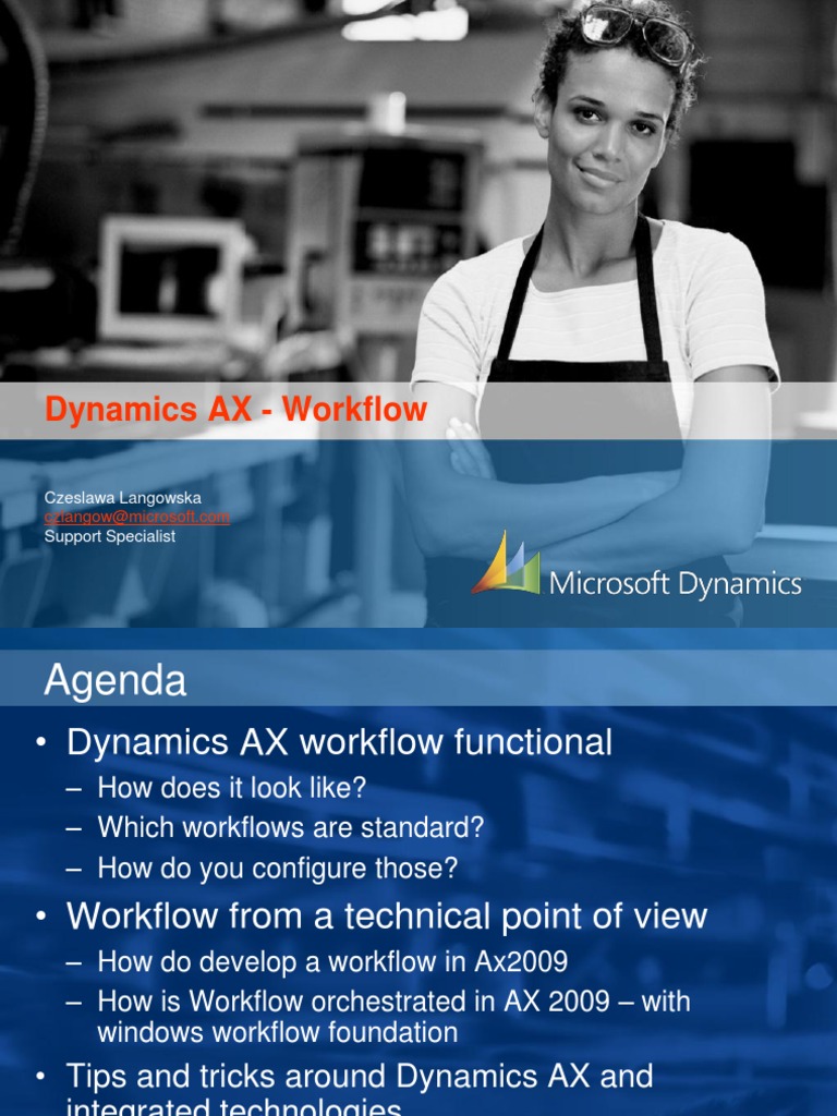 Dynamics Ax Workflow Pdf Internet Information Services Computer Architecture