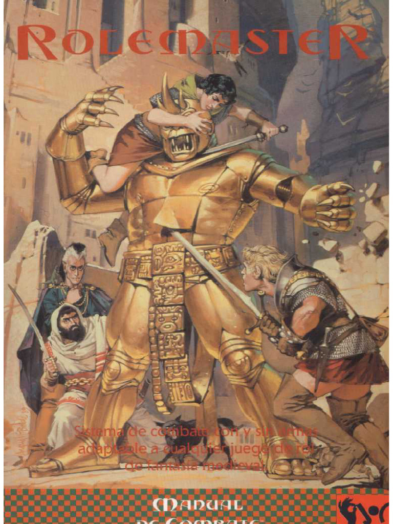 Español - MERP - Rolemaster - Manual de Combate 2 Ed | PDF