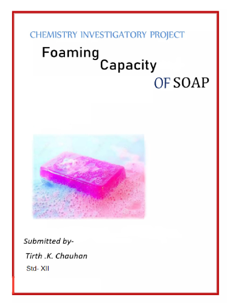 Chem Project Final | PDF