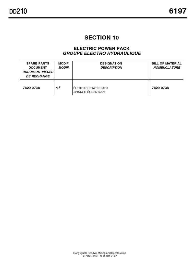 S10 Electric Power Pack | PDF