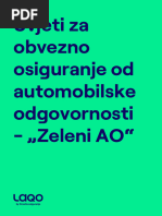 Zakon o Obveznim Osiguranjima U Prometu - Pročišćeni Tekst | PDF