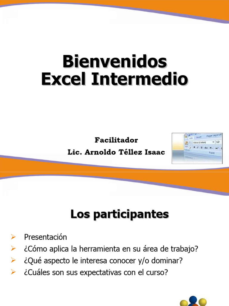 Presentación - Curso Excel Intermedio | PDF | Crecimiento personal y profesional | Arte