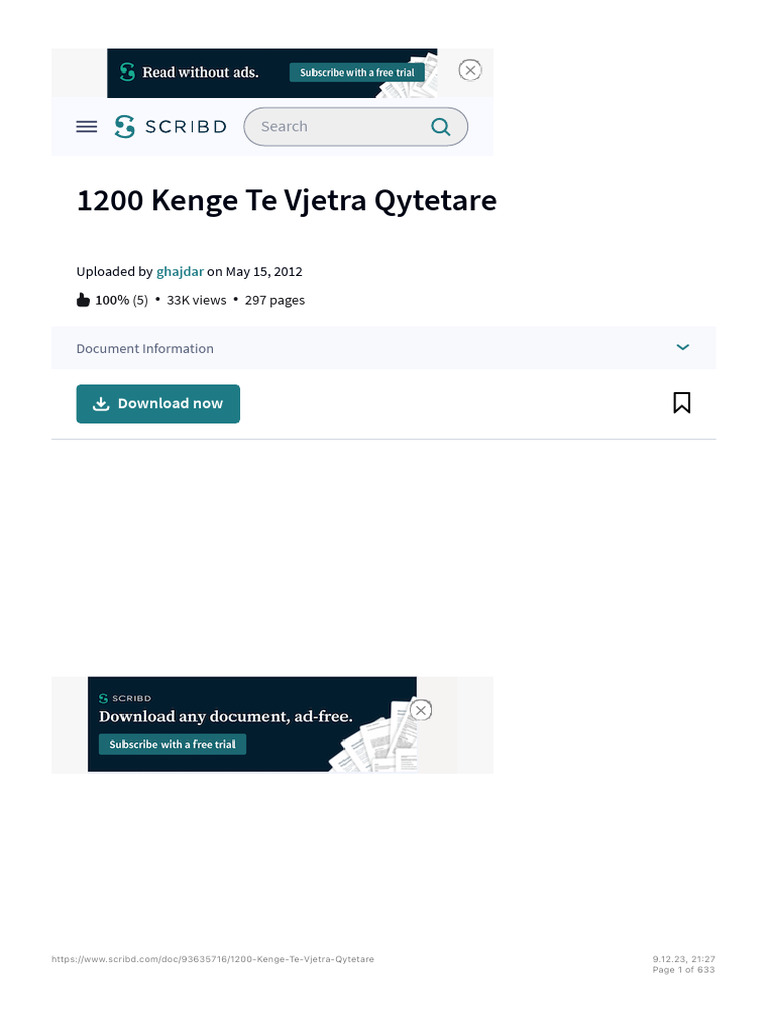 1200 Kenge Te Vjetra Qytetare - PDF | PDF | Computing | Web 2.0