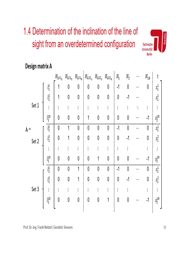 Geodetic Sensors Part 1 | PDF | Geodesy | Errors And Residuals
