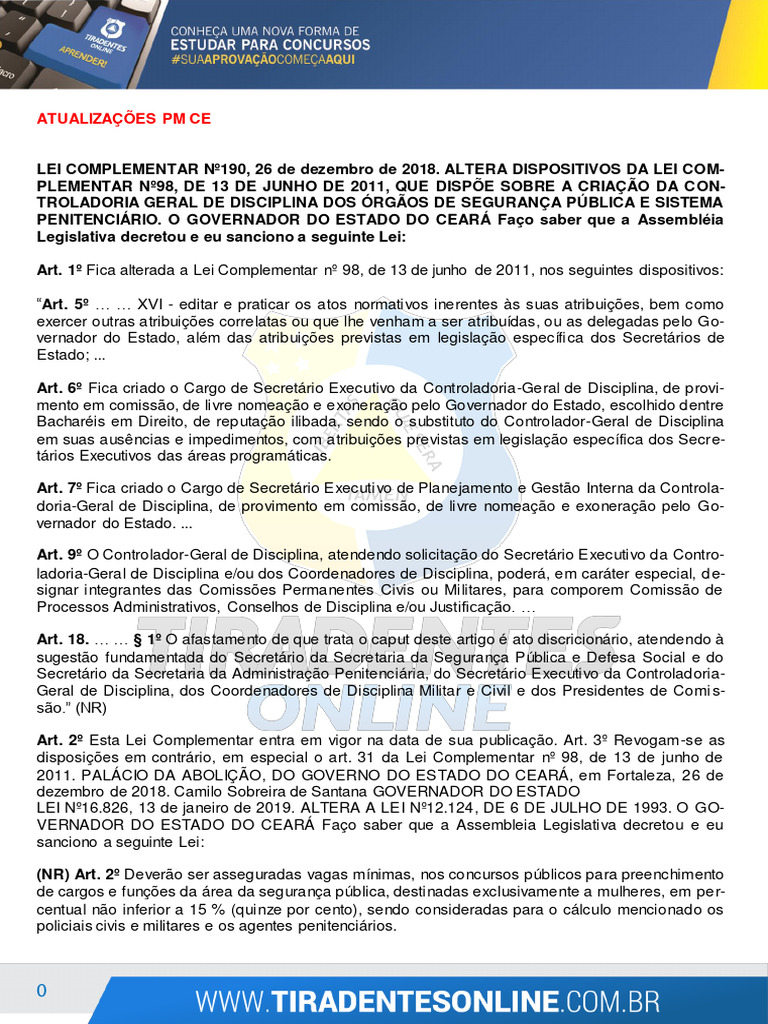 Atualizacoes Pmce | PDF