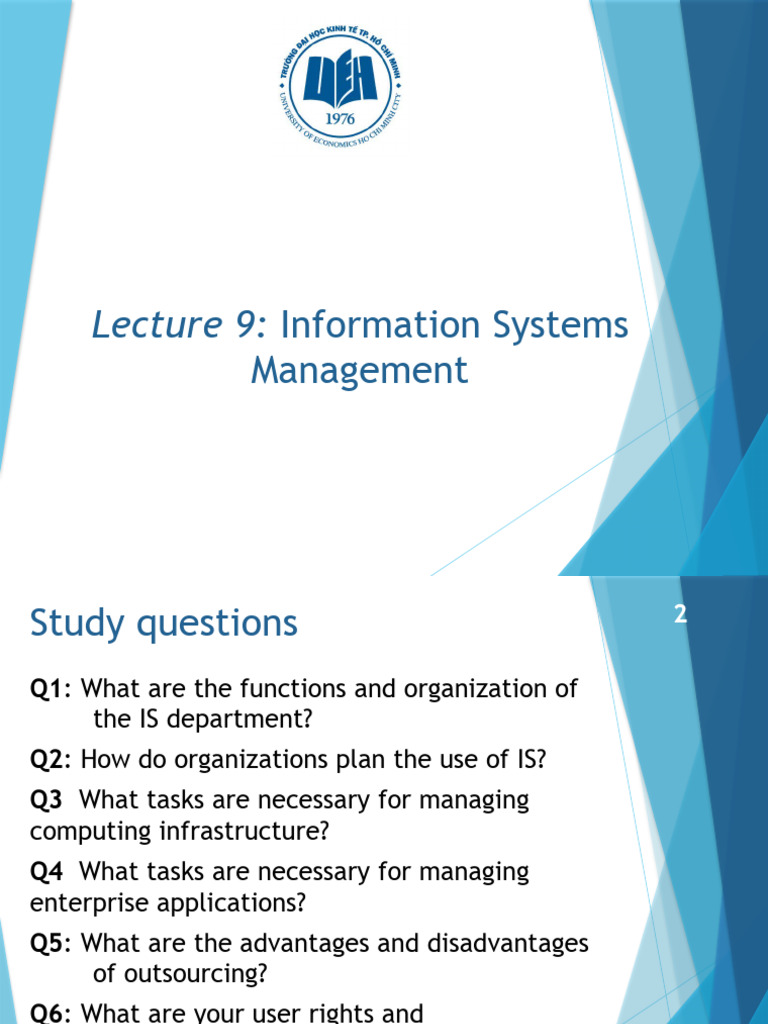 10 - Information Systems Management | PDF