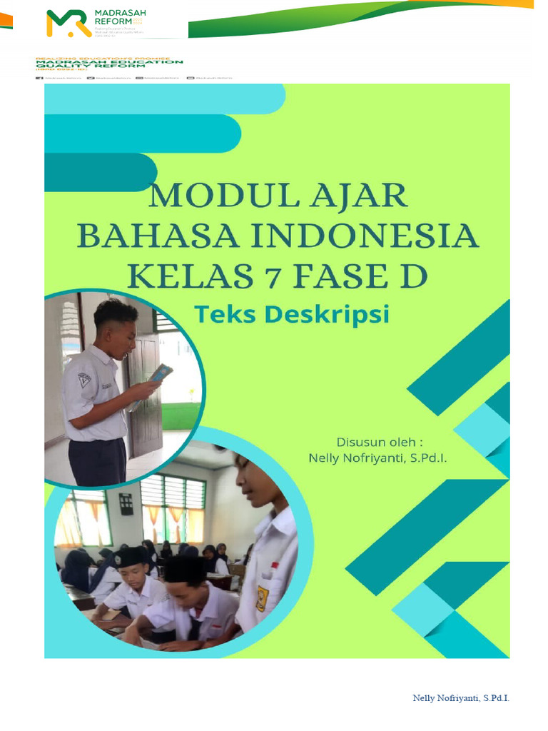 Modul Ajar Teks Deskripsi | PDF