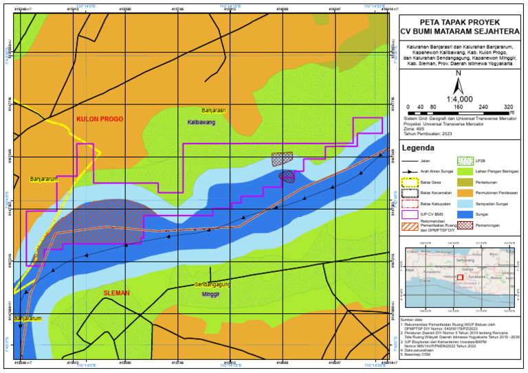 Peta Tapak Proyek | PDF