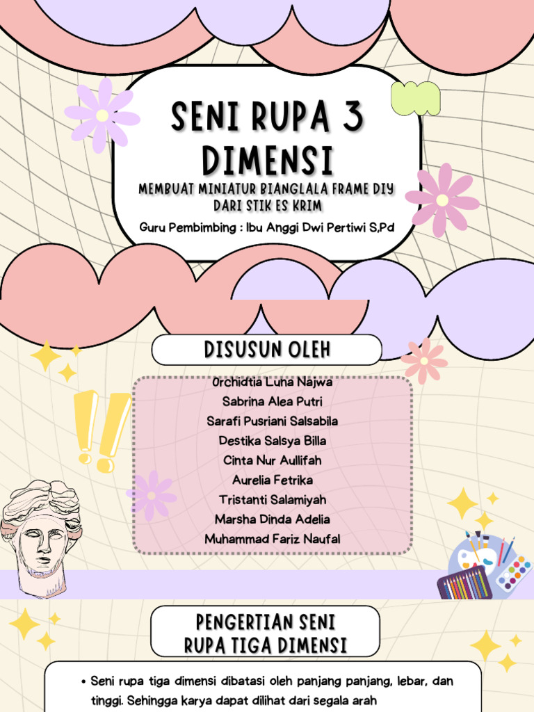 Seni Rupa 3 Dimensi Kel 2 Xii - Ipa 4 | PDF