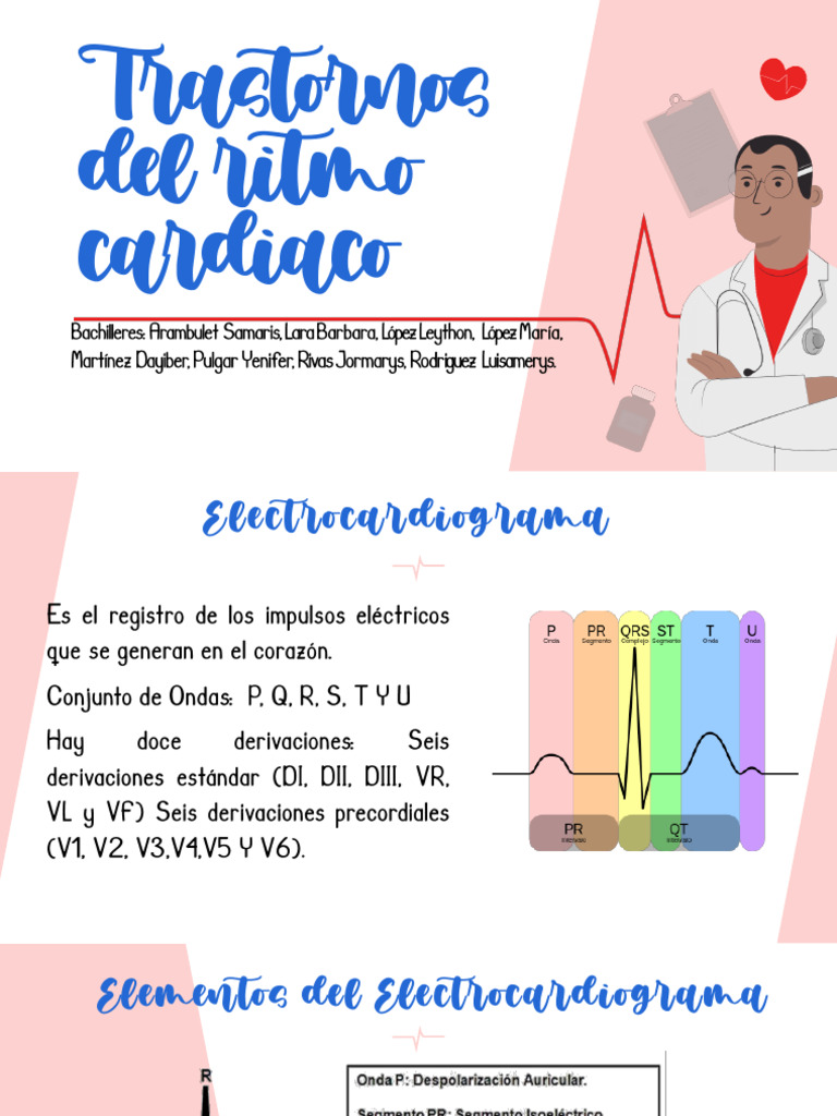 Tema 3 Trastornos Del Ritmo Cardiaco | PDF