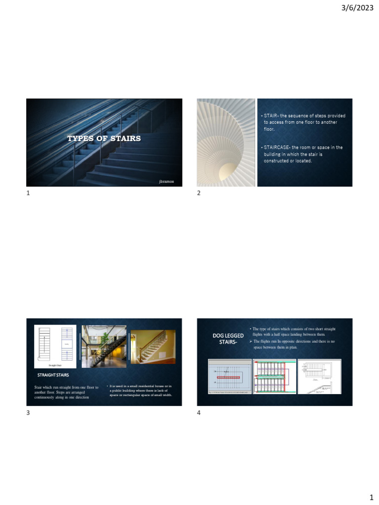 Module 5 - Stairs | PDF | Stairs | Building Engineering