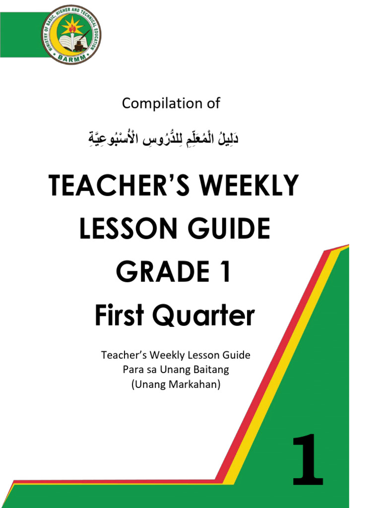 Grade 1 TWLG All Subjects | PDF