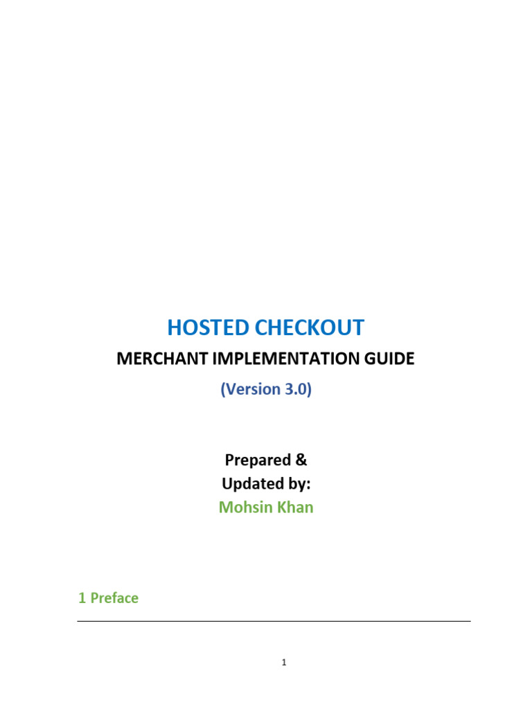 Kuickpay Hosted Checkout V4 | PDF | Point Of Sale | Computing