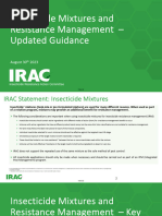 IRAC | PDF | Insecticide | Agricultural Chemicals