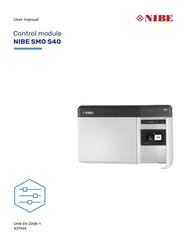 Manual Nibe Smo s40 Romana | PDF | Water Heating | Thermostat