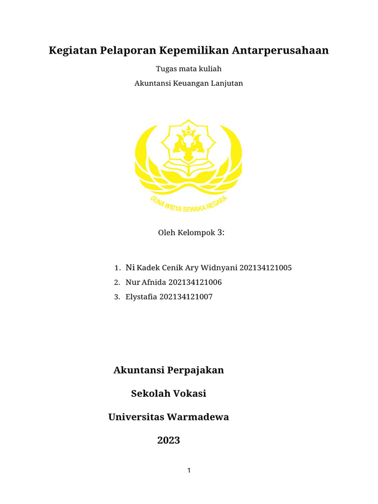 RMK 2 Akuntansi Keuangan Lanjutan | PDF | Bisnis | Pengelolaan Keuangan ...