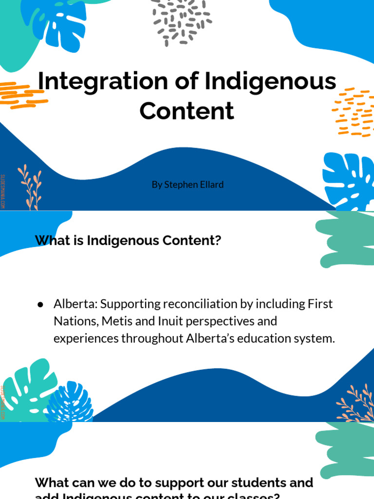 integration of indigenous content | PDF