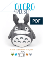 Totoro Plush Pattern | PDF