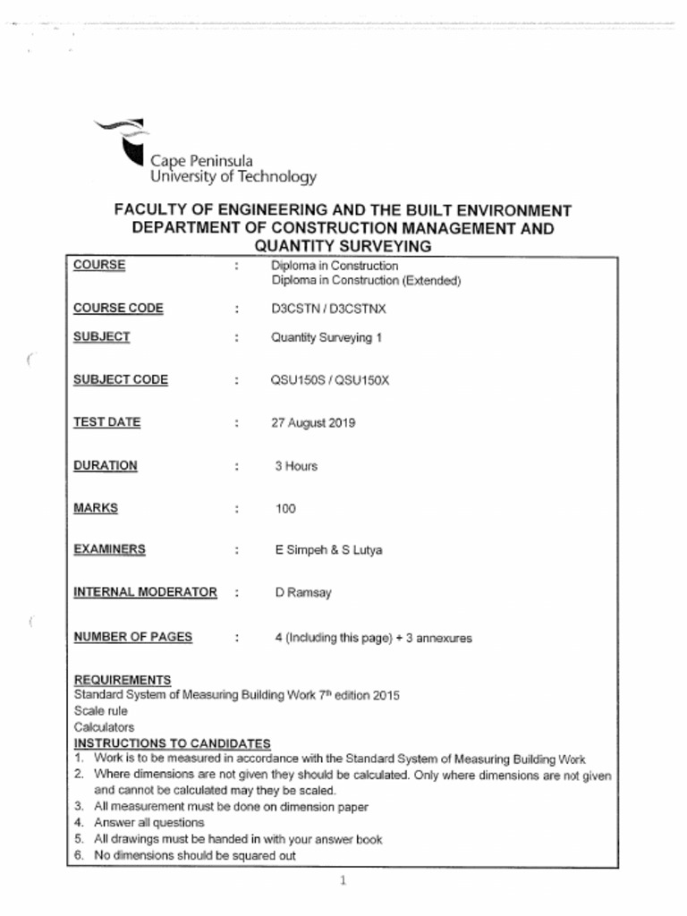 Finishes Example 1 | PDF