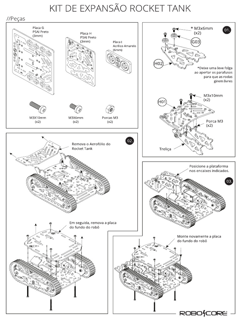 Manual Expansao Rocket | PDF