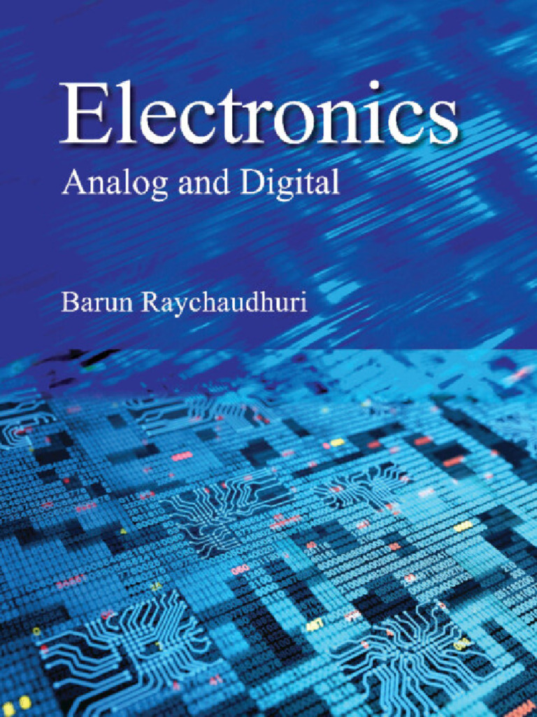Electronics Analog and Digital Barun Raychaudhuri | PDF