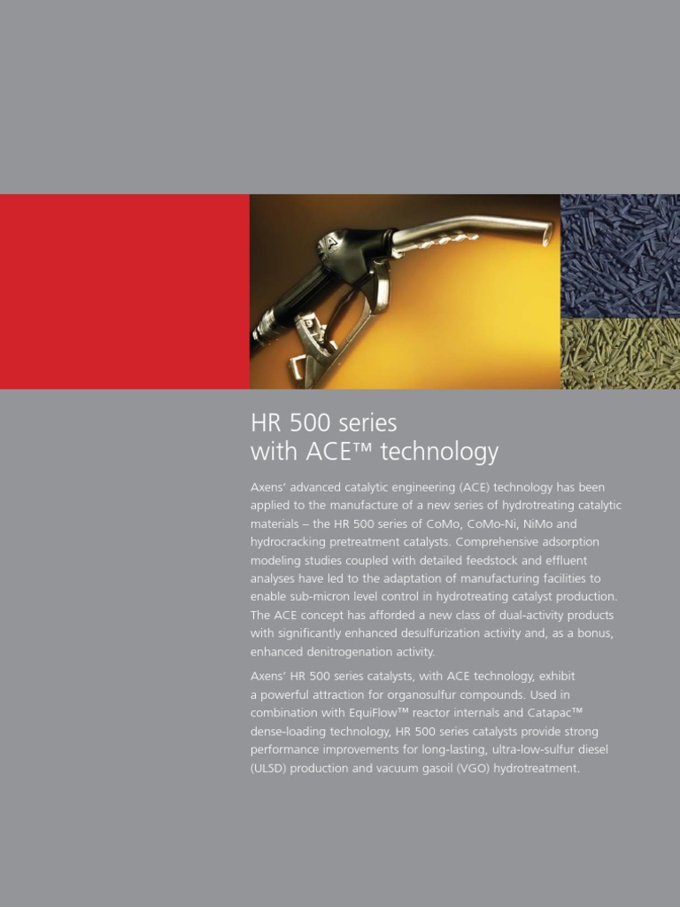 HR500 Brochure | PDF | Cracking (Chemistry) | Catalysis