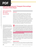 TFCC Injury Classification Overview | PDF | Joints | Human Anatomy