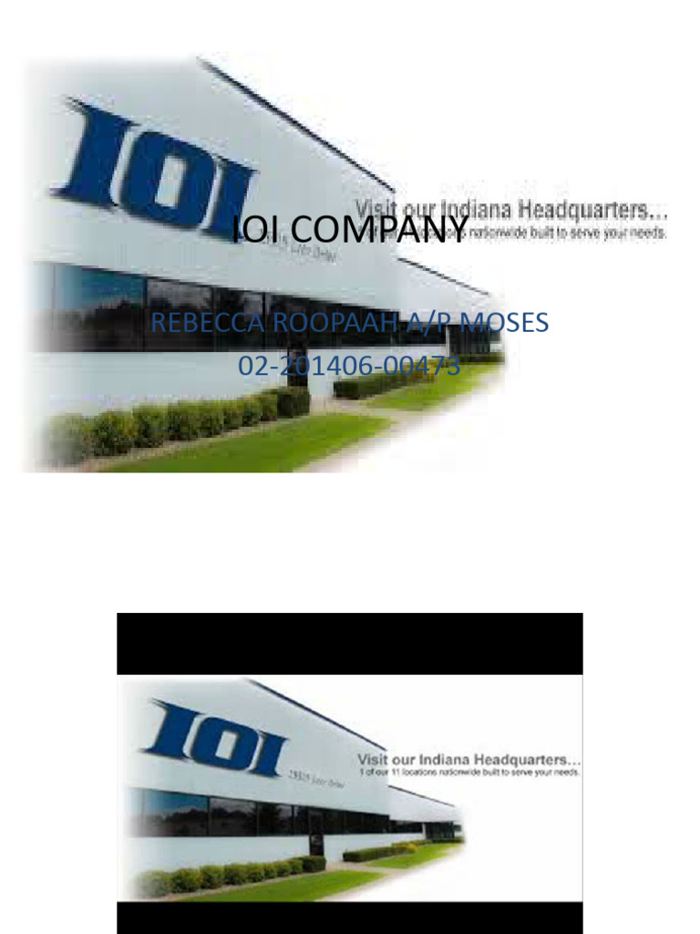 Ioi Company | PDF
