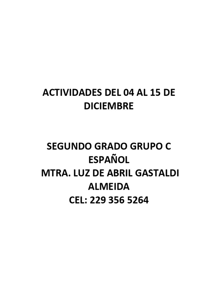 2C Actividades | PDF | Electricidad | Alimentos