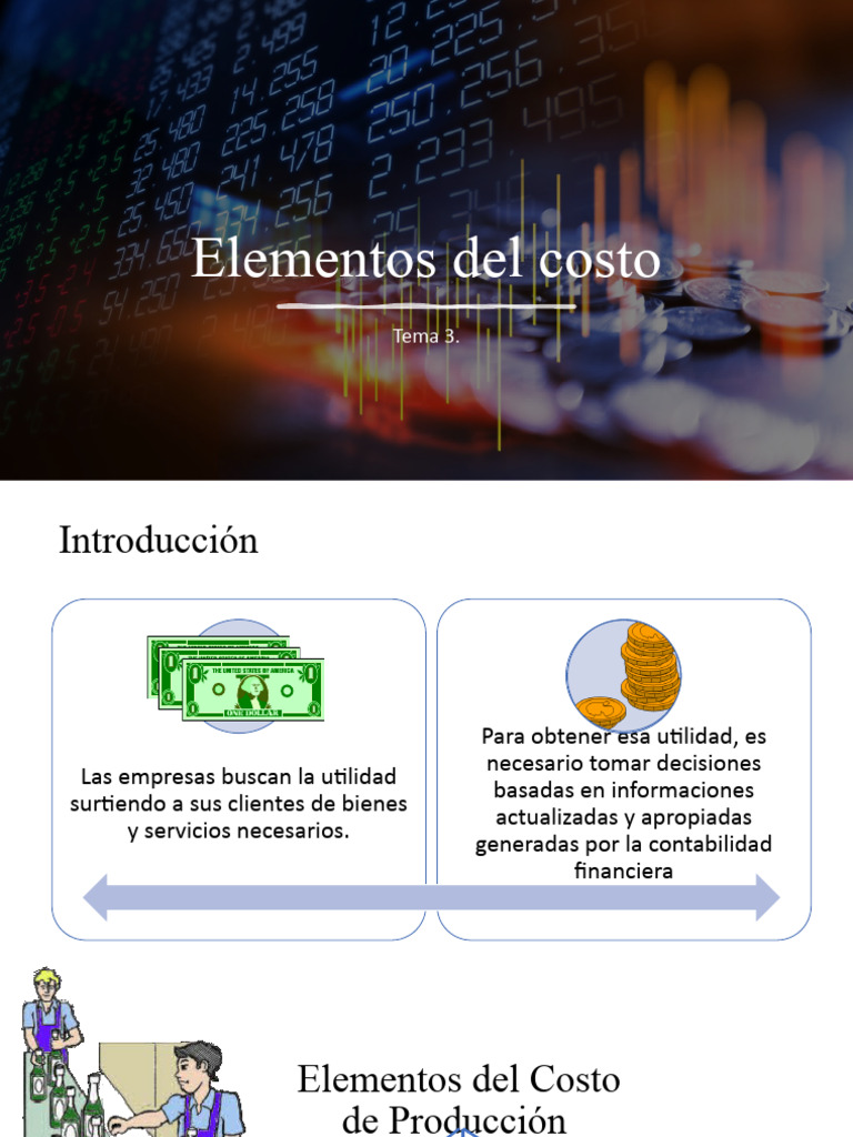 Tema 3. Elementos Del Costo | PDF | Business | Inventario