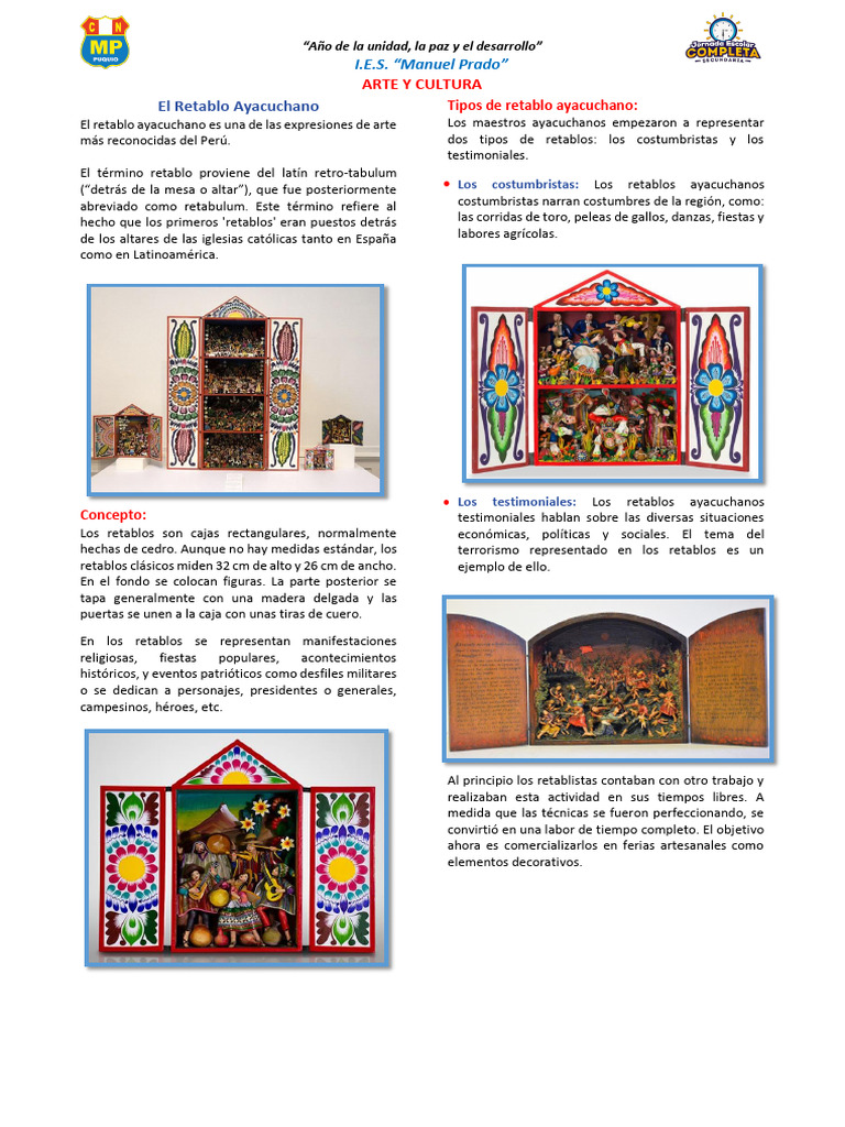 Retablo Ayacuchano | PDF