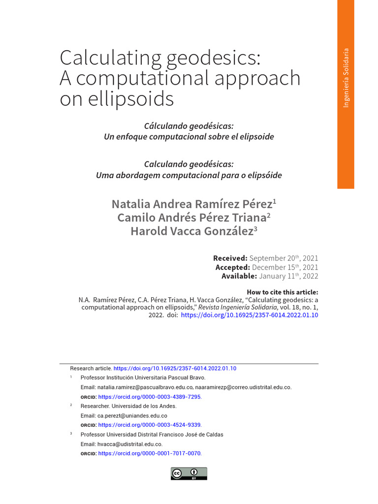 Calculating Geodesics | PDF | Differential Geometry | Curve