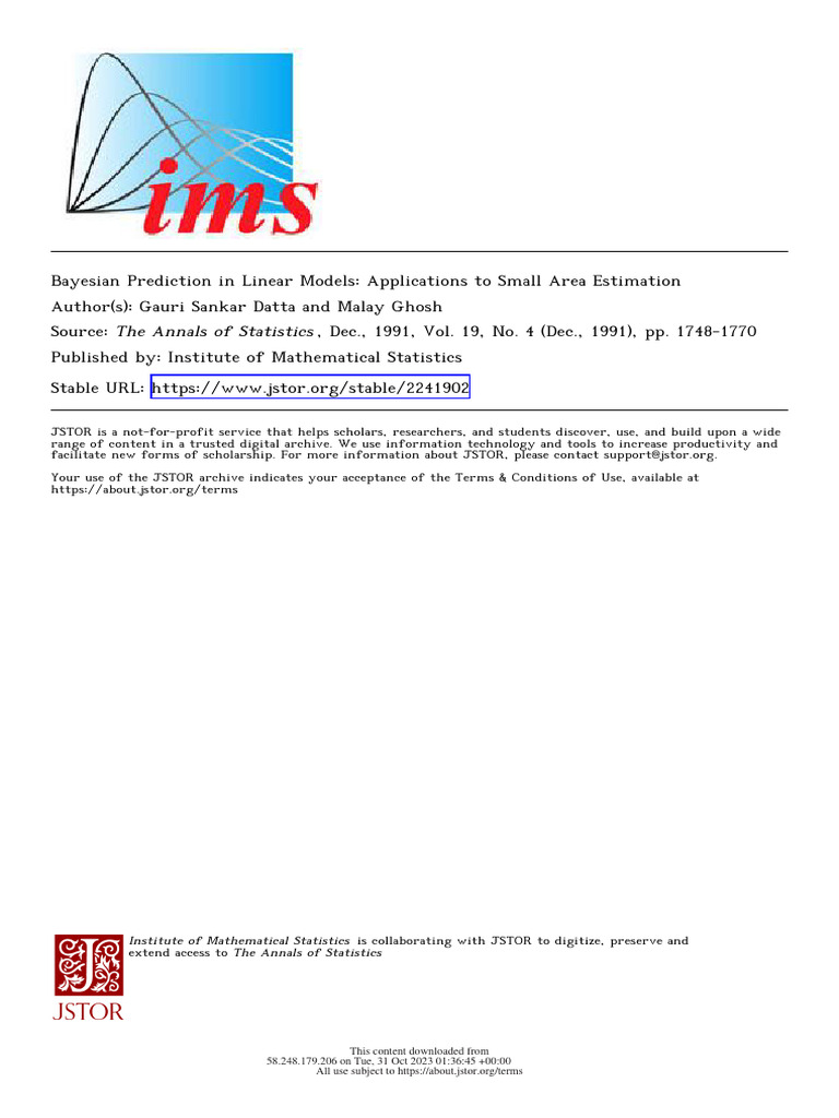 1991 Datta | PDF | Teaching Methods & Materials