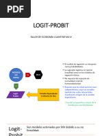 Modelo LOGIT. | PDF | Regresión logística | Matemáticas Aplicadas
