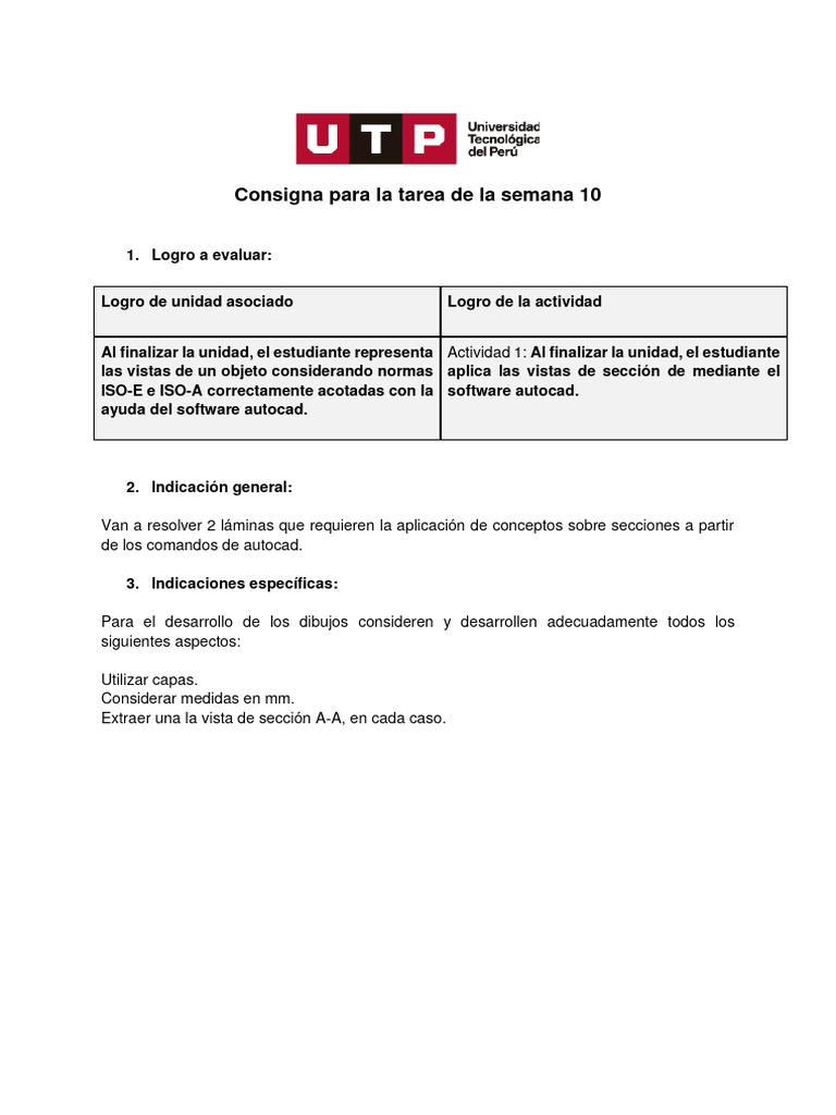 Semana 10 - Consigna para La Tarea | PDF | Informática