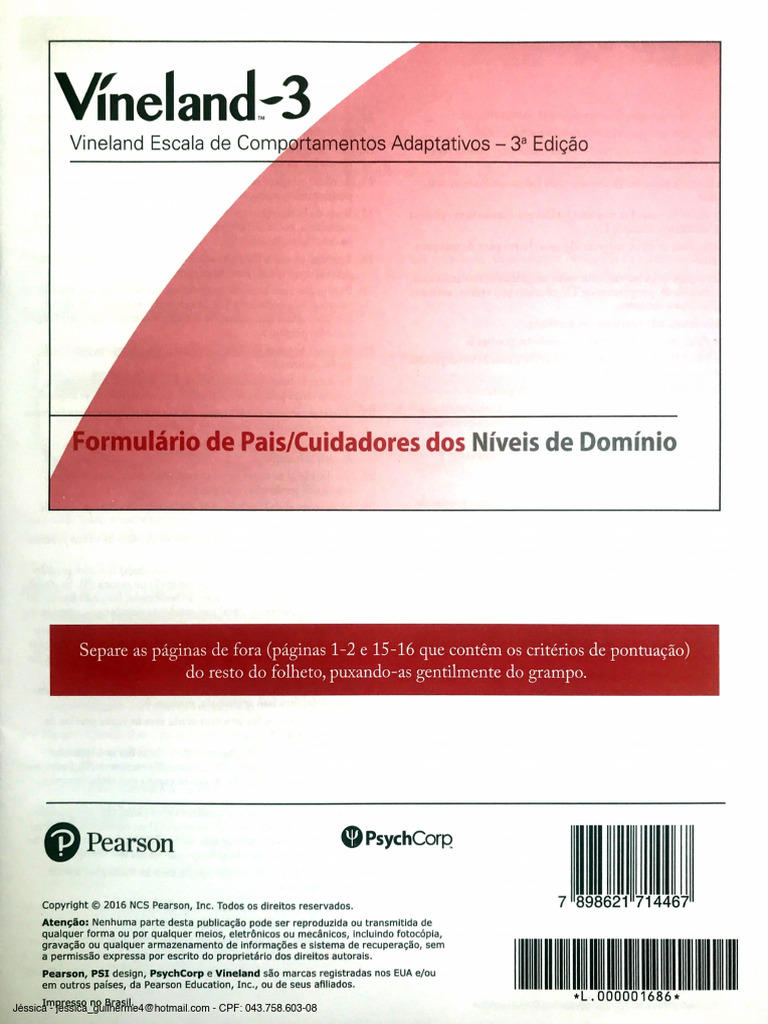 Formulario Pais e Cuidadores Niveis de Dominio | PDF | Estilo de vida