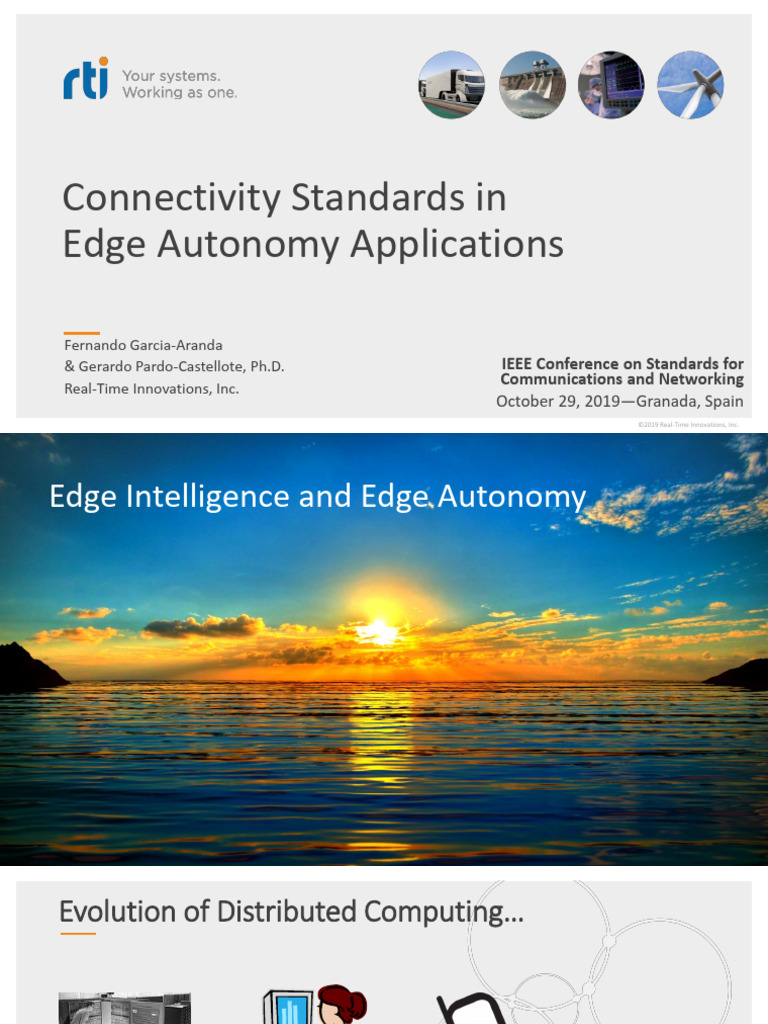Edge Autonomy Connectivity Standards | PDF | Computer Network | Quality ...
