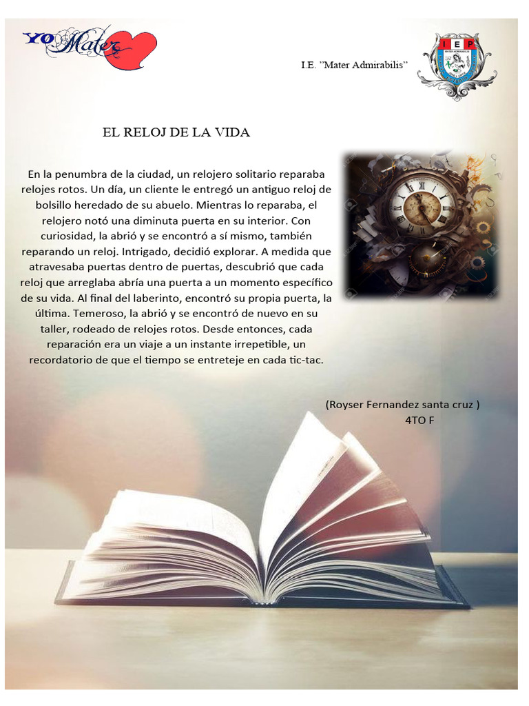 PLANTILLA PARA Microcuento | PDF