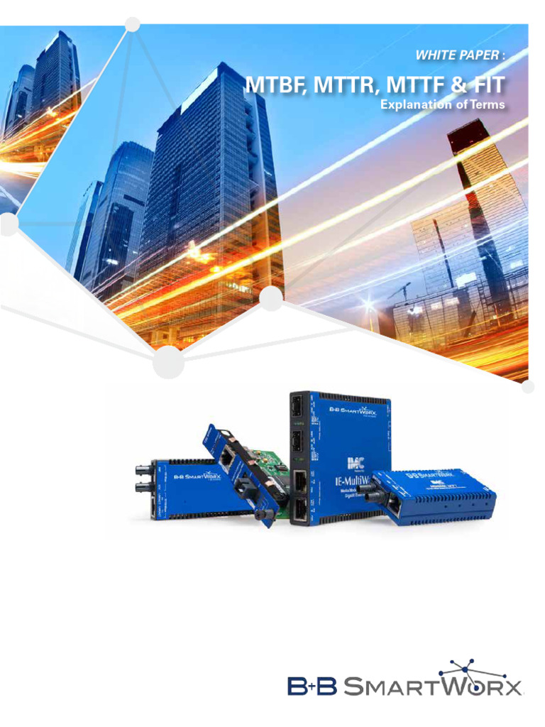 MTBF MTTR MTTF Fit | PDF | Reliability Engineering | Systems Science MTBF MTTR MTTF Fit | PDF | Reliability Engineering | Systems Science