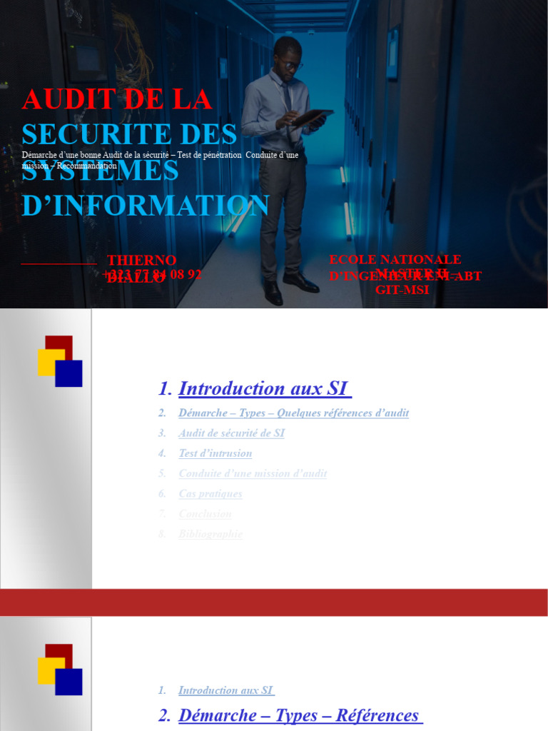 Audit de La Securite Des SI | PDF