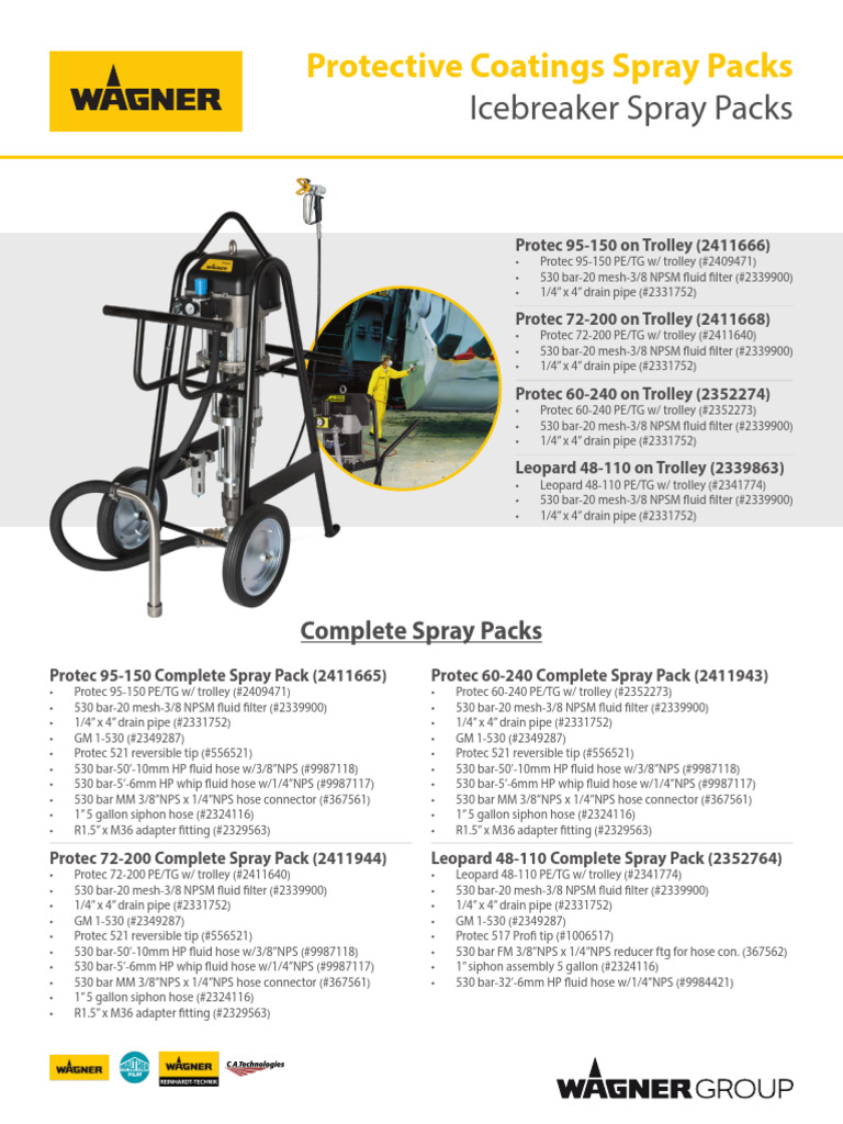 Protective Coatings Spray Packs BIG | PDF | Mechanical Engineering ...