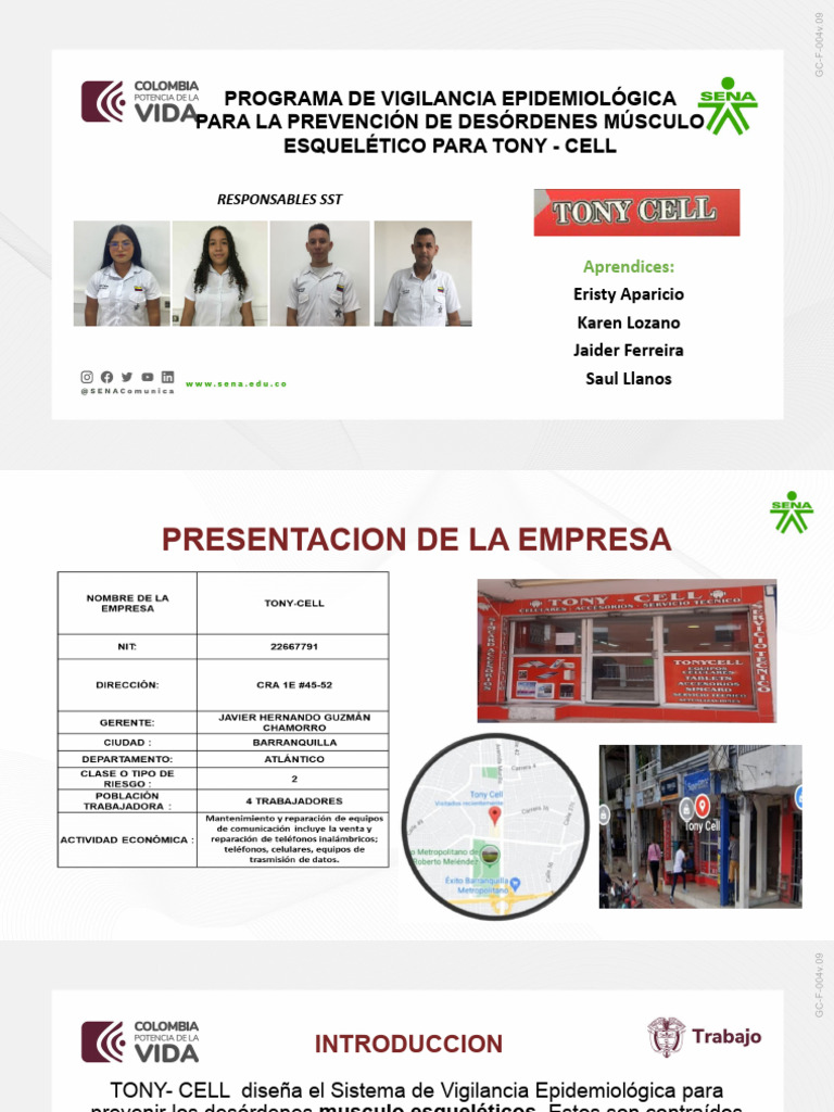 Prevención de Desórdenes en Tony-Cell | PDF | Obesidad | Business