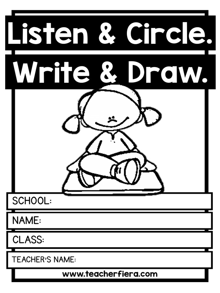 Listen, Circle, Write & Draw Module | PDF | Language Arts & Discipline