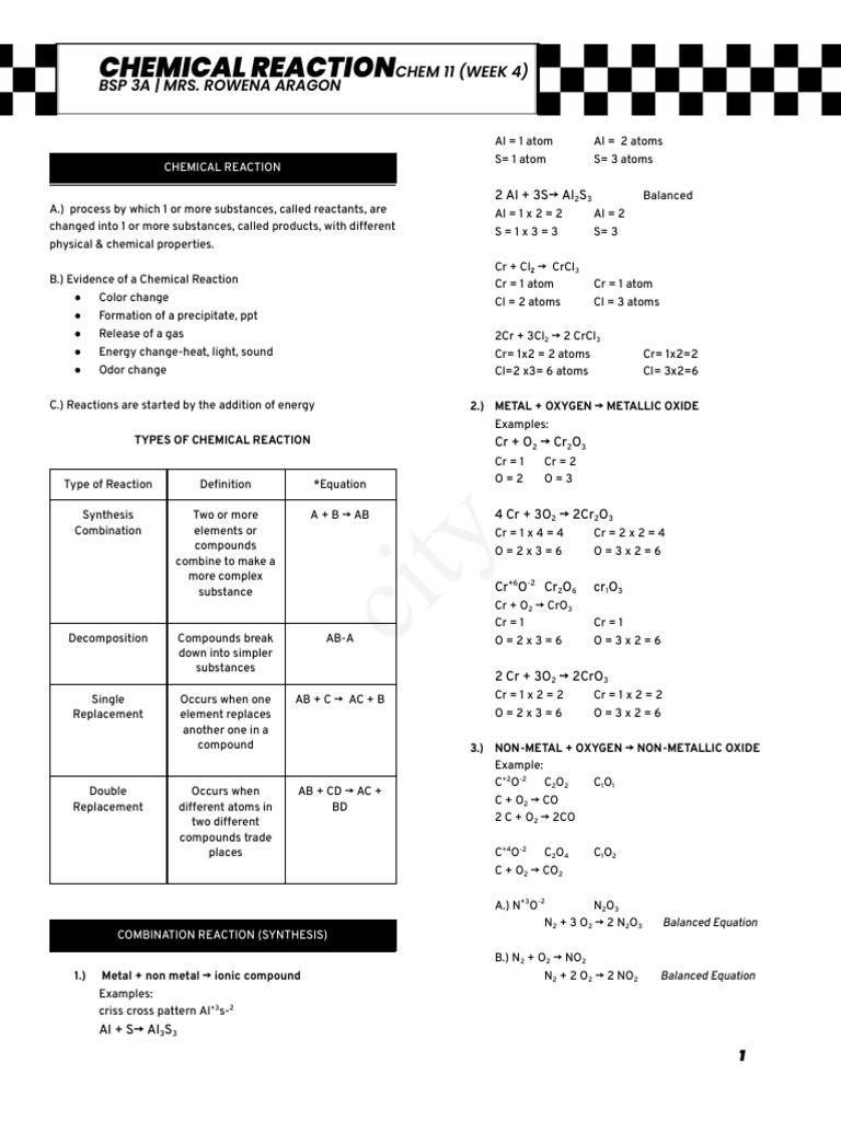 Chem 11 Week 4 - No Name | PDF