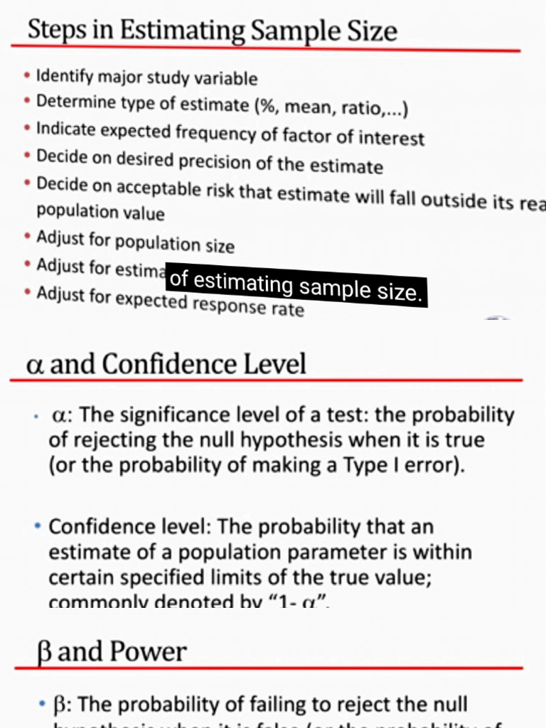 Sample Size Calculation Pdf