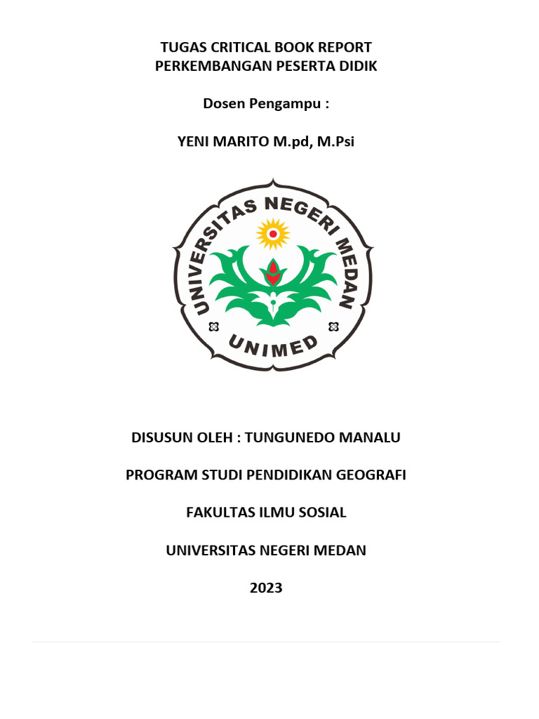 Critical Book Report PPD | PDF | Karier & Perkembangan | Sains & Matematika