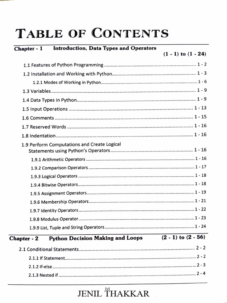 Chapter - 1 Introduction, Data Types and Operators | Download Free PDF | Variable (Computer ...