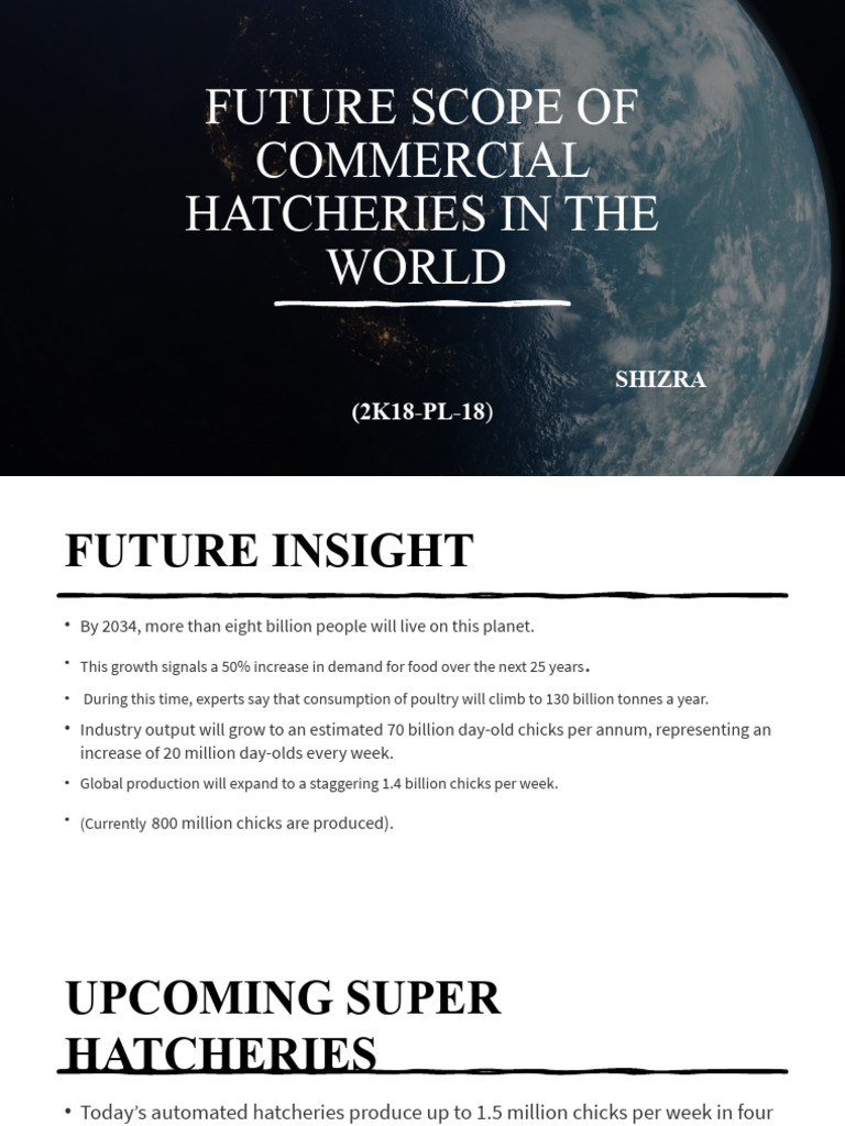 Future Scope of Commercial Hatcheries in The World | PDF | Birds