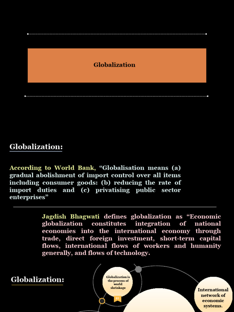 Globalisation | PDF | Globalization | Economics